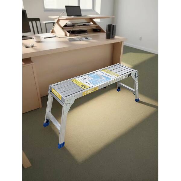 Extendable Alumnimum Work Step Ladder - Bed Bath & Beyond - 38369459