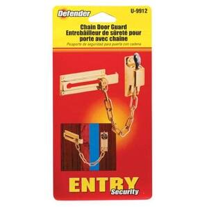 Prime Line U9912 Keyed Chain Door Guard, Brite Brass - Bed Bath ...