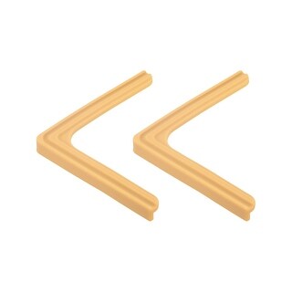 Window Corner Edge Protectors 2Pcs Mini Lace Style 70x9mm Orange Wood ...
