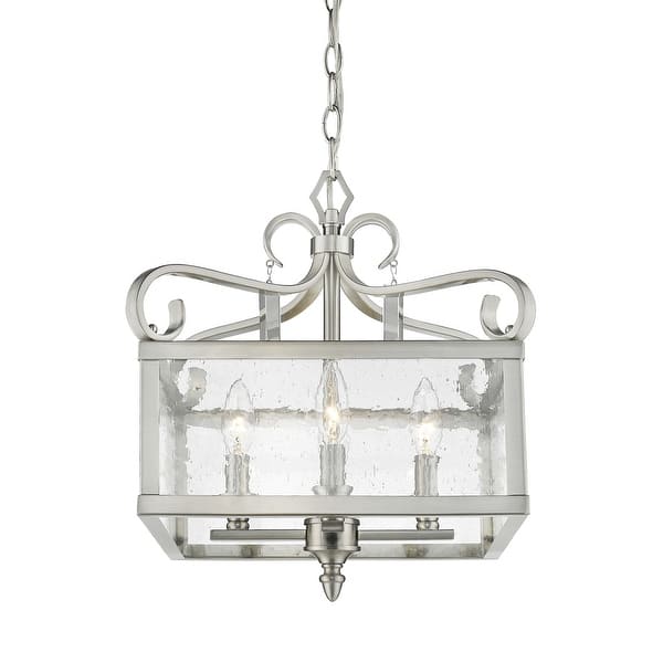 Golden Lighting Valencia 4 Light 19" Wide Semi-Flush Ceiling Fixture ...