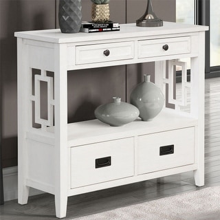 Antique white console table pine sofa table hallway kitchen table - Bed ...