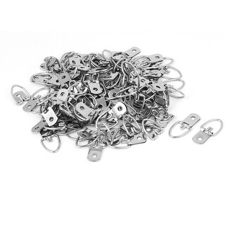 32mmx15mm Single Hole D-Ring Picture Photo Frame Hanging Hanger Hook ...