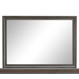 GDF Studio - Madrid Shaped Mirror with Low Distortion Glass - Bed Bath ...
