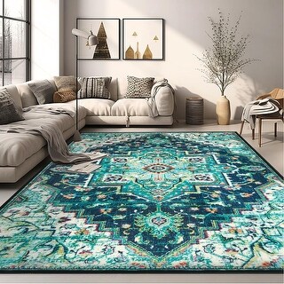 Area Rug 5x7 Living Room Rug Floor Carpet for Dining Room,Bedroom - 5 ...