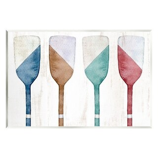 Stupell Rustic Boat Oars Wall Plaque Art Design by Kim Allen - Off ...