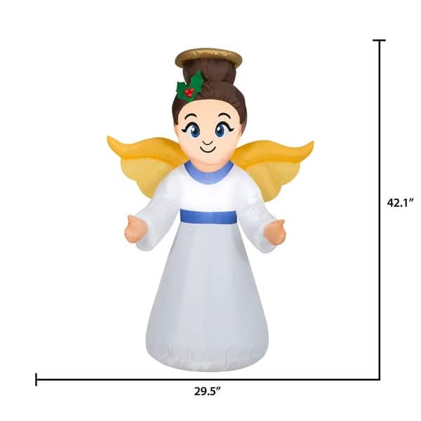 3.5ft Tall Angel Airblown Inflatable - Multicolor - Bed Bath & Beyond ...