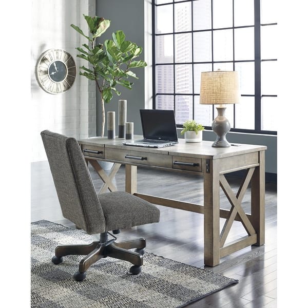 Aldwin Grey Home Office Lift Top Desk - On Sale - Bed Bath & Beyond ...
