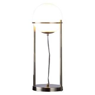 Jim 22 Inch Table Lamp, LED Light, Metal Body, Modern Globe Shade ...