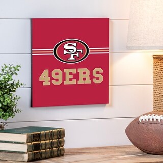 San Francisco 49ers Foam Core Wall Decor - Bed Bath & Beyond - 40001579
