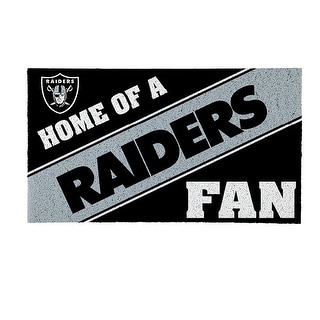 Las Vegas Raiders PVC Door Mat - Bed Bath & Beyond - 37956342