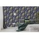 Menali Peacock Textured Vinyl Wallpaper – 396in x 20.8in - Bed Bath ...