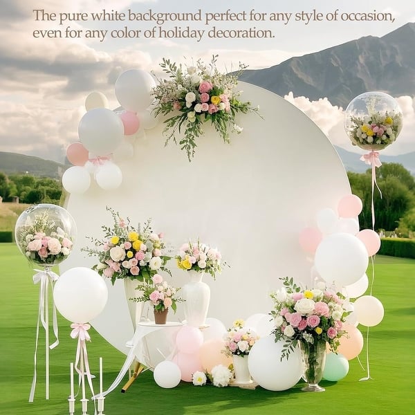 balloon background decoration