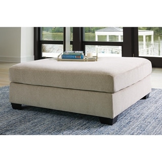 Enola Oversized Ottoman - Sepia - Bed Bath & Beyond - 26280874