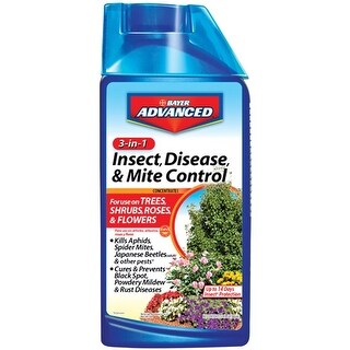 Bayer Advanced 708285A 3-In-1 Insect, Disease & Mite Control, 32 Oz ...
