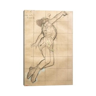 iCanvas "Miss La La At The Cirque Fernando, 1879" by Edgar Degas Canvas ...