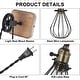 Industrial Farmhouse Plug in Wall Sconce with Wire Shade, Metal Wall ...