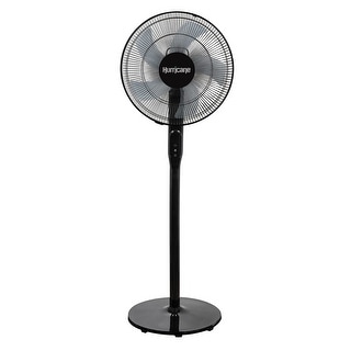 16 Inch Energy Efficient Adjustable Standing Fan - 12 Speed Settings ...