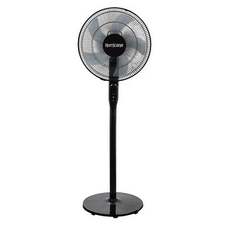 16 Inch Energy Efficient Adjustable Standing Fan - 12 Speed Settings ...
