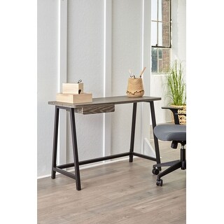 Breeze Grey Student Desk with Drawer - Bed Bath & Beyond - 19896921