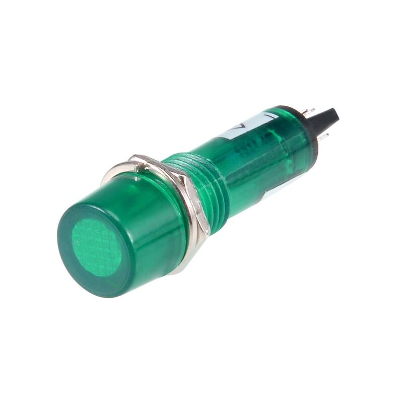 Signal Indicator Dash Light, LED Bulbs, Panel Mount 8Pcs - Overstock ...
