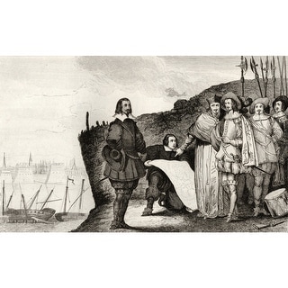 Louis Xiii The Just 1602 To 1643 At The Siege Of La Rochelle In October ...