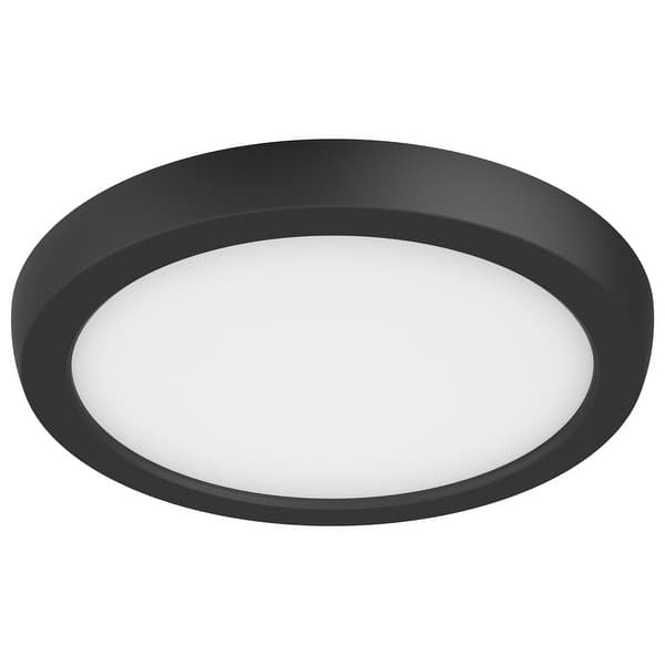 Blink Pro 11W 7in LED Fixture CCT Selectable Round Shape Black Finish ...