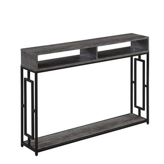 Porch & Den Alberni Deluxe 2 Tier Console Table - Bed Bath & Beyond ...