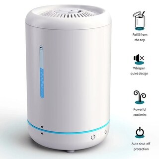 Bedroom ultrasonic cold fog humidifier - Bed Bath & Beyond - 37586988