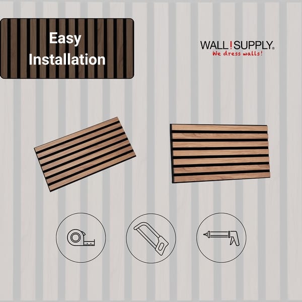 Wall!Supply UltrAcoustic Eco Tile 3D Acoustic Polystyrene Wall Panels ...