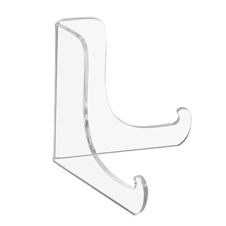 Book Stand, 2 Pack Acrylic Triangle Desktop Book Display, Clear - Bed ...