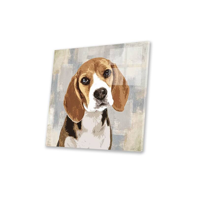 Beagle Print On Acrylic Glass by Keri Rodgers - Overstock - 37556119
