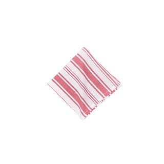 Savannah Stripe Red Napkin Set of 6 - Set of 6 - Bed Bath & Beyond ...