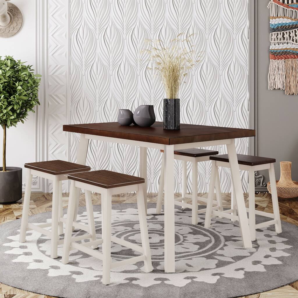 Vailen 5-Piece Dining Set - Overstock - 34280273