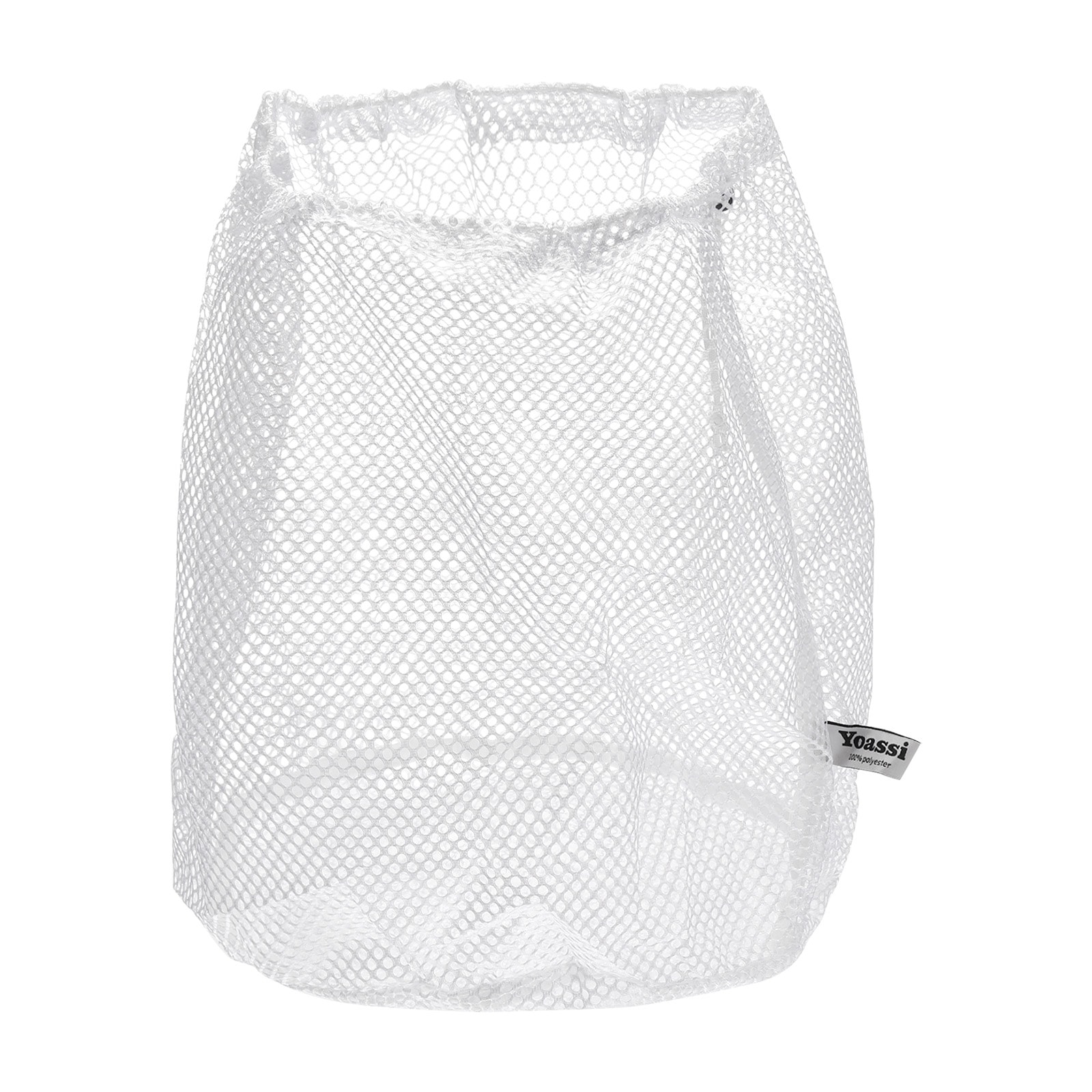 mesh drawstring laundry bag