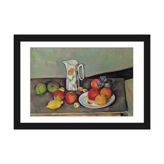 iCanvas "Still life with milk jug and fruit, c.1886-90 " by Paul ...
