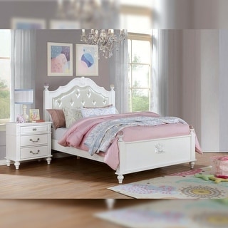 Elizabeth Twin Bed in White - Bed Bath & Beyond - 36506971