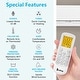 ZOKOP 9000 BTU 115V Mini Split Air Conditioner with Heater and Remote ...