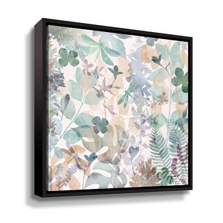 Gardens Of My Soul Spring Mint Gallery Wrapped Floater-framed Canvas ...