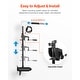 UIMOSO Electric Trolling Motor, Transom Mounted Outboard Boat Motors ...