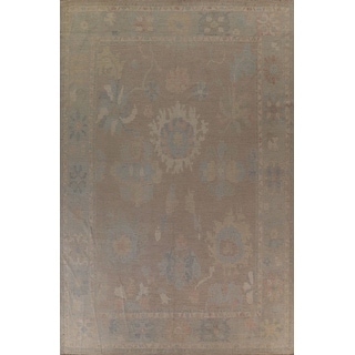 Turkish Oushak Large Turkish Rug Handmade Wool Carpet - 12'0" x 15'4 ...