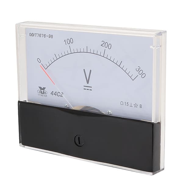 Measurement Tool Analog Panel Voltmeter DC 0 - 300V Measuring Range ...