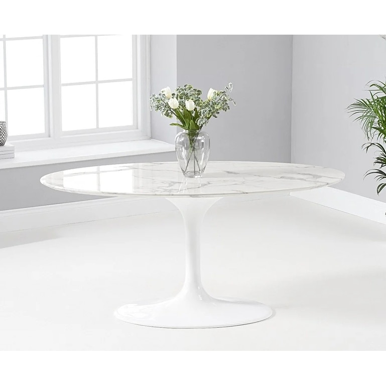 Oval, Marble Dining Tables - Bed Bath & Beyond