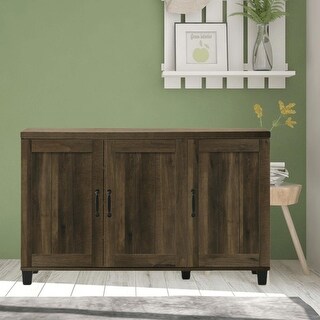 Space-Saving Dusty Oak Shoe Organizer Rack Cabinet with Tip-Over ...