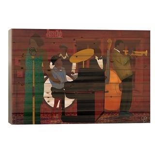 Jazz Band Print On Wood by Darla Ferrara - Multi-Color - Bed Bath ...