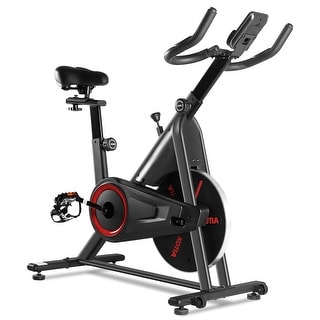 Stationary Bike 4D Adjustment Seat Spin Exercise Bikes with Adjustable ...