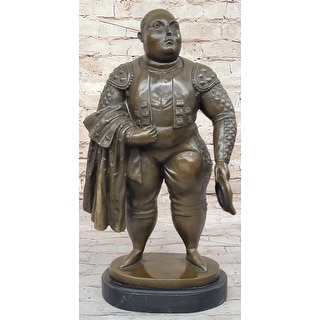 Spanish Matador Bullfighter Bronze Sculpture Statue Figure By Fernando ...