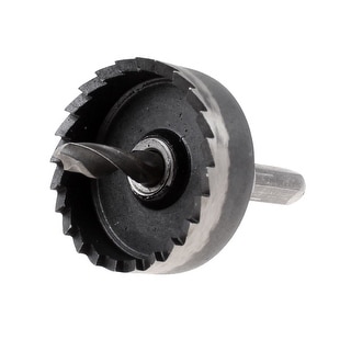 Triangle Shank 6mm Twist Drill Bit 38mm Dia.HSS Cutting Hole Saw - Bed ...