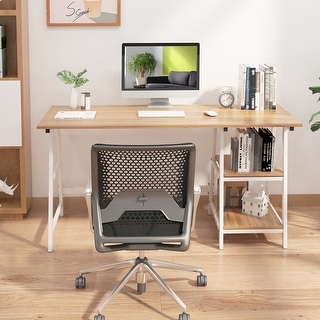 SOGES Computer Desk Trestle Desk Home Office Table - Bed Bath & Beyond ...