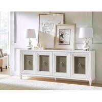 Modern Wood 80" Console with with doors, TV Stand, Accent Cabinet ...
