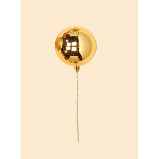 80mm Plastic Ball on Wire Pick, Shiny Gold, Set of 12 - Gold - 10 - Bed ...